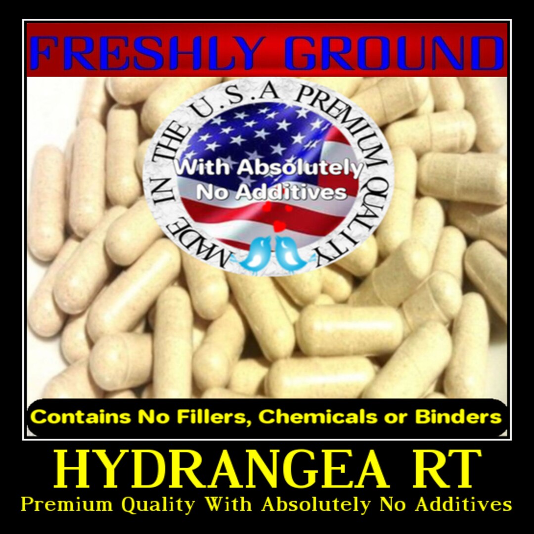 HYDRANGEA ROOT With Absolutely No Additives High Potency 100 Vegetable ...