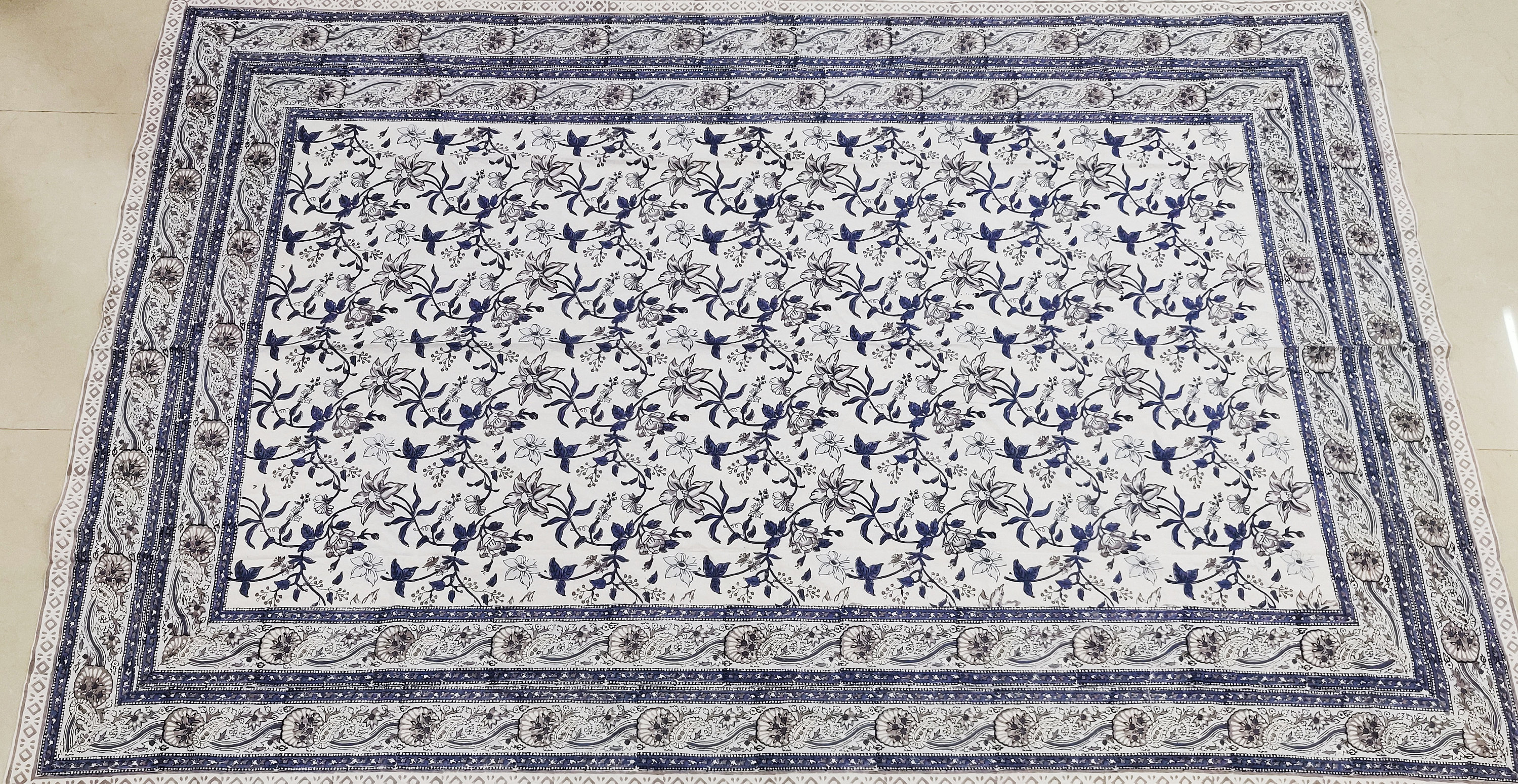 Floral Design Table Cover Table Cloths Dinning Table Cover - Etsy