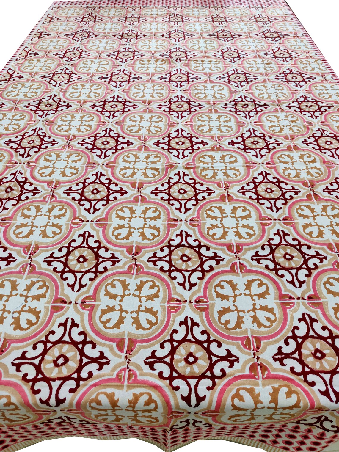 Block Print Table Covertable Cloths Dinning Table | Etsy