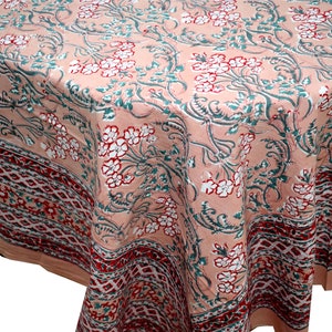 Floral Design Table Cover Table Cloths Dinning Table Cover | Etsy