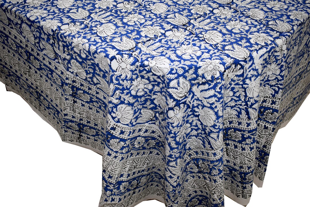 Couverture de table de conception florale, nappes, couverture de table ...