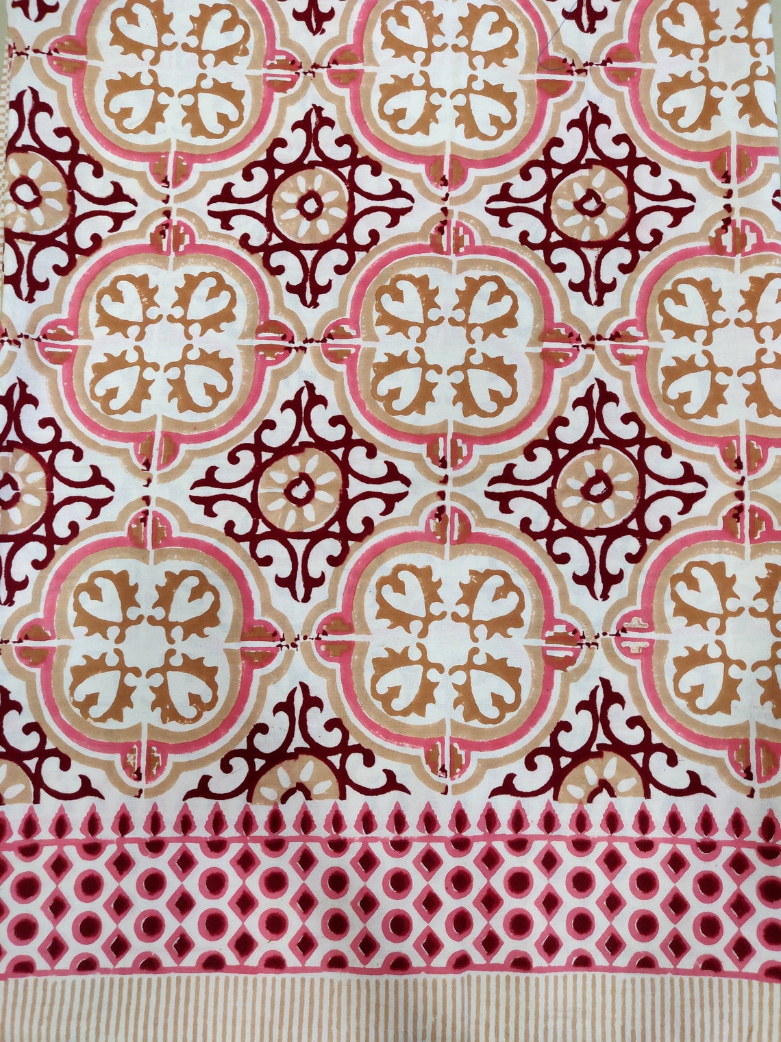 Block Print Table Covertable Cloths Dinning Table | Etsy