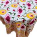 Block Print Table Cover,table Cloths, Dinning Table Cover,floral Design ...