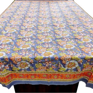 Block Print Table Covertable Cloths Dinning Table - Etsy