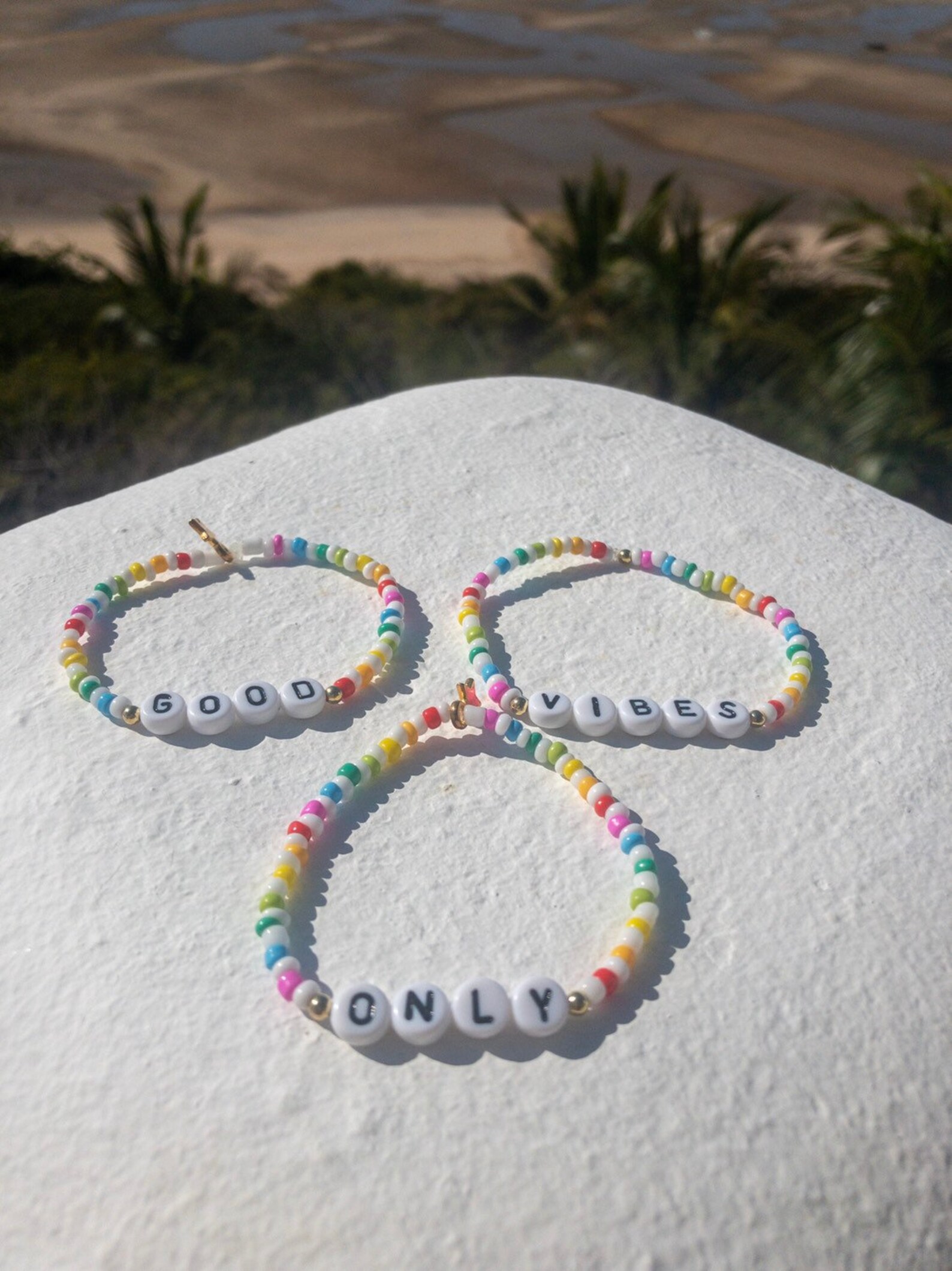 Custom Beaded Camp Friendship Bracelet Personalized Custom - Etsy UK
