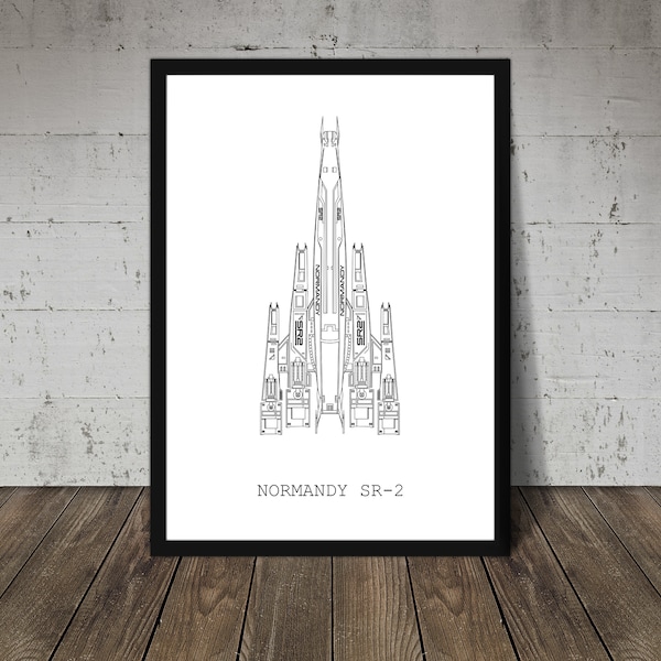 Normandy Sr2 Blueprints - Etsy