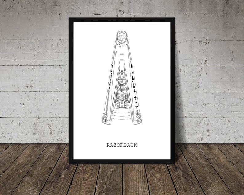 Razorback - the Expanse Fan Art - Etsy