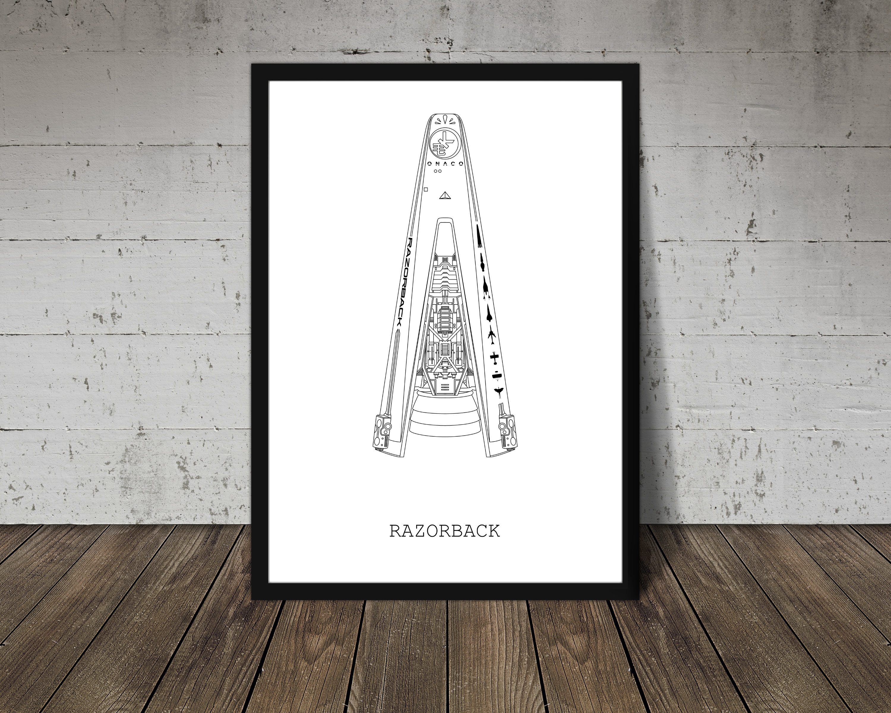 Razorback - the Expanse Fan Art - Etsy UK