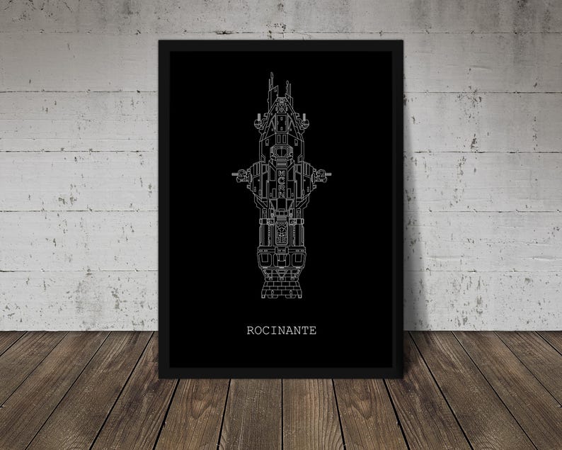 Rocinante - the Expanse Fan Art - Etsy