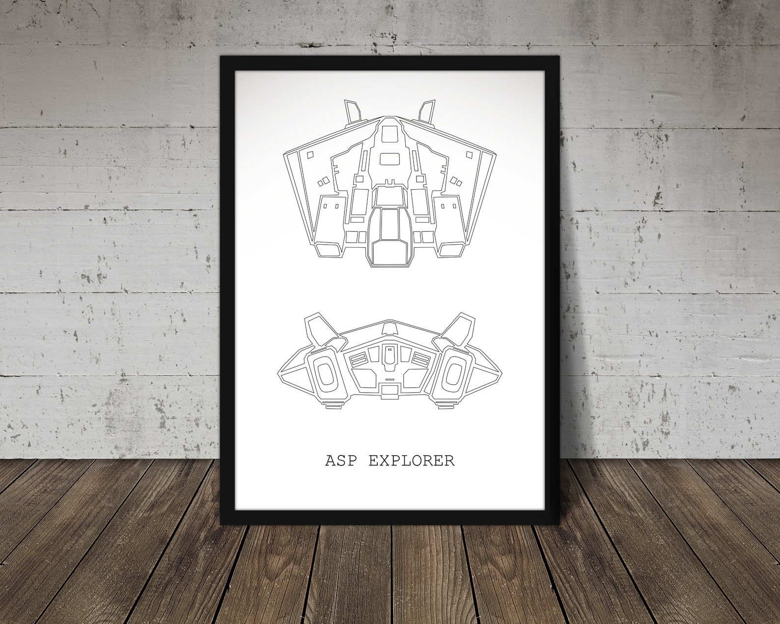 Elite Retro Asp Explorer Fan Art Poster | Etsy