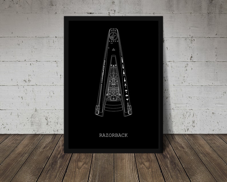 Razorback - the Expanse Fan Art - Etsy