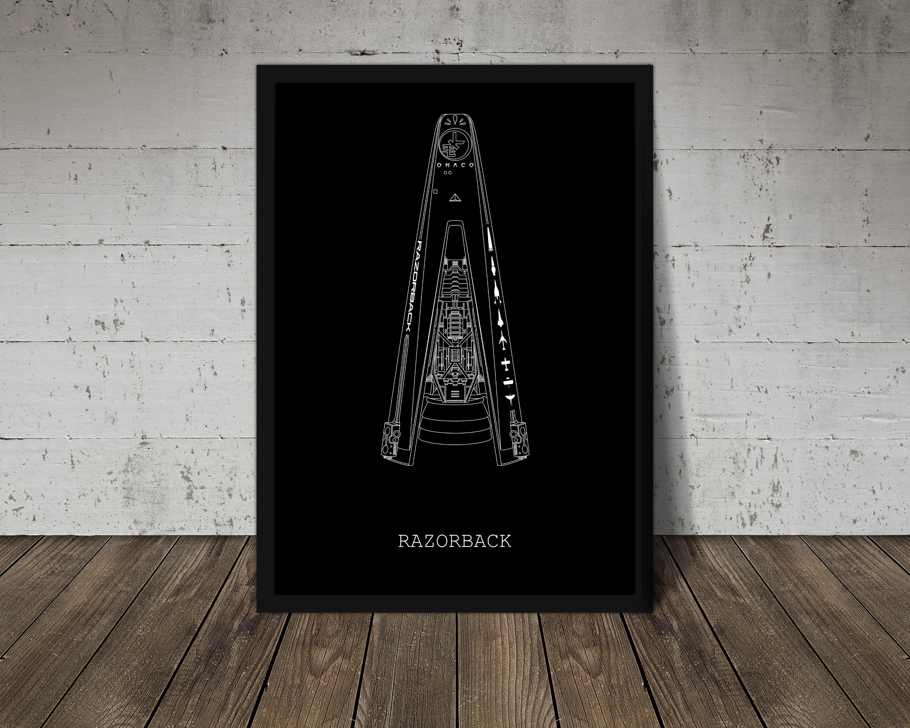 Razorback the Expanse Fan Art - Etsy