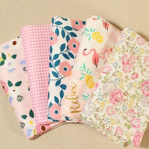 51 Assorted Charm Pack Fabric,100% Cotton Pre Cut 5 Squares,fabric ...