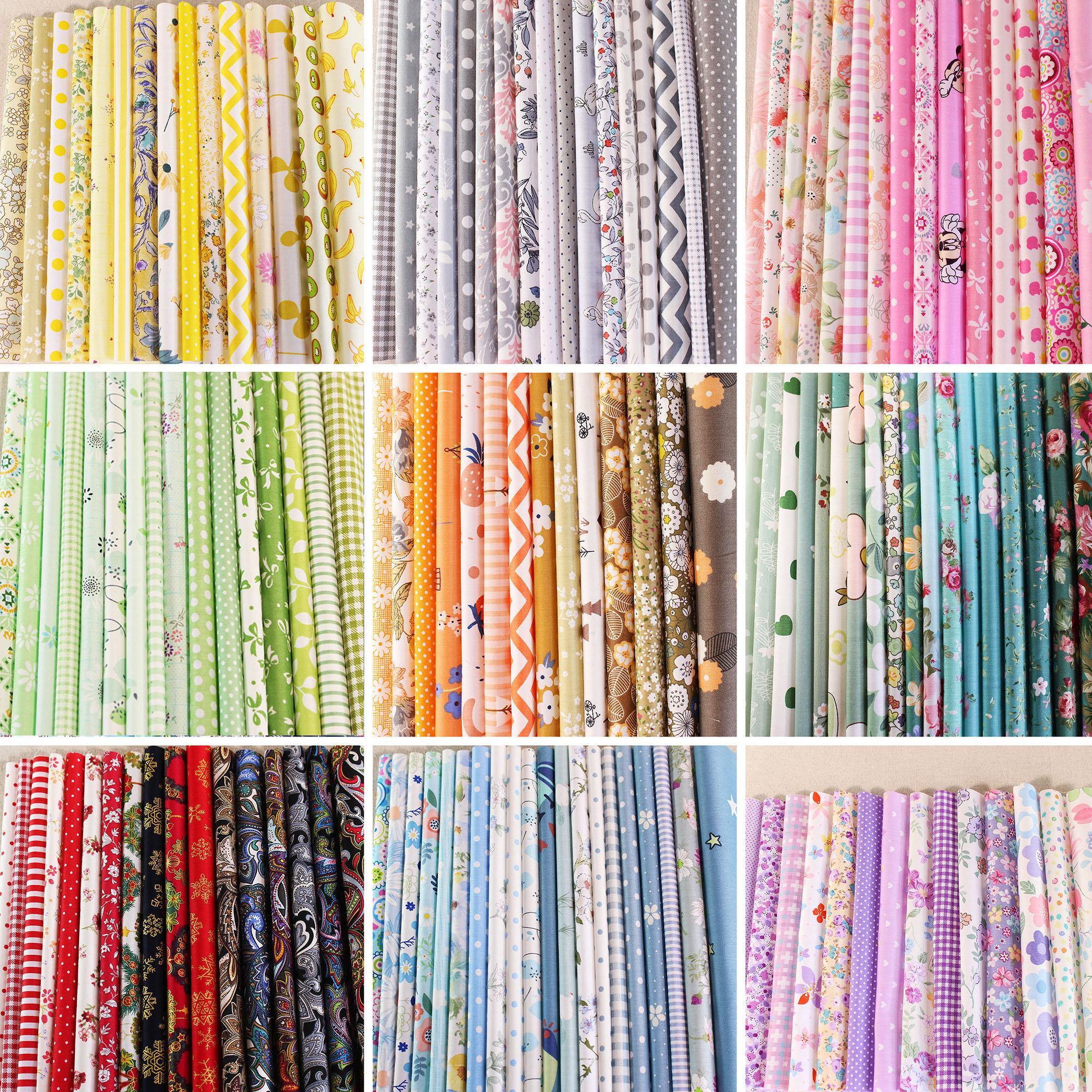 Fabric Bundles,quilting Fabric,quilting Cotton,charm Square,patchwork ...