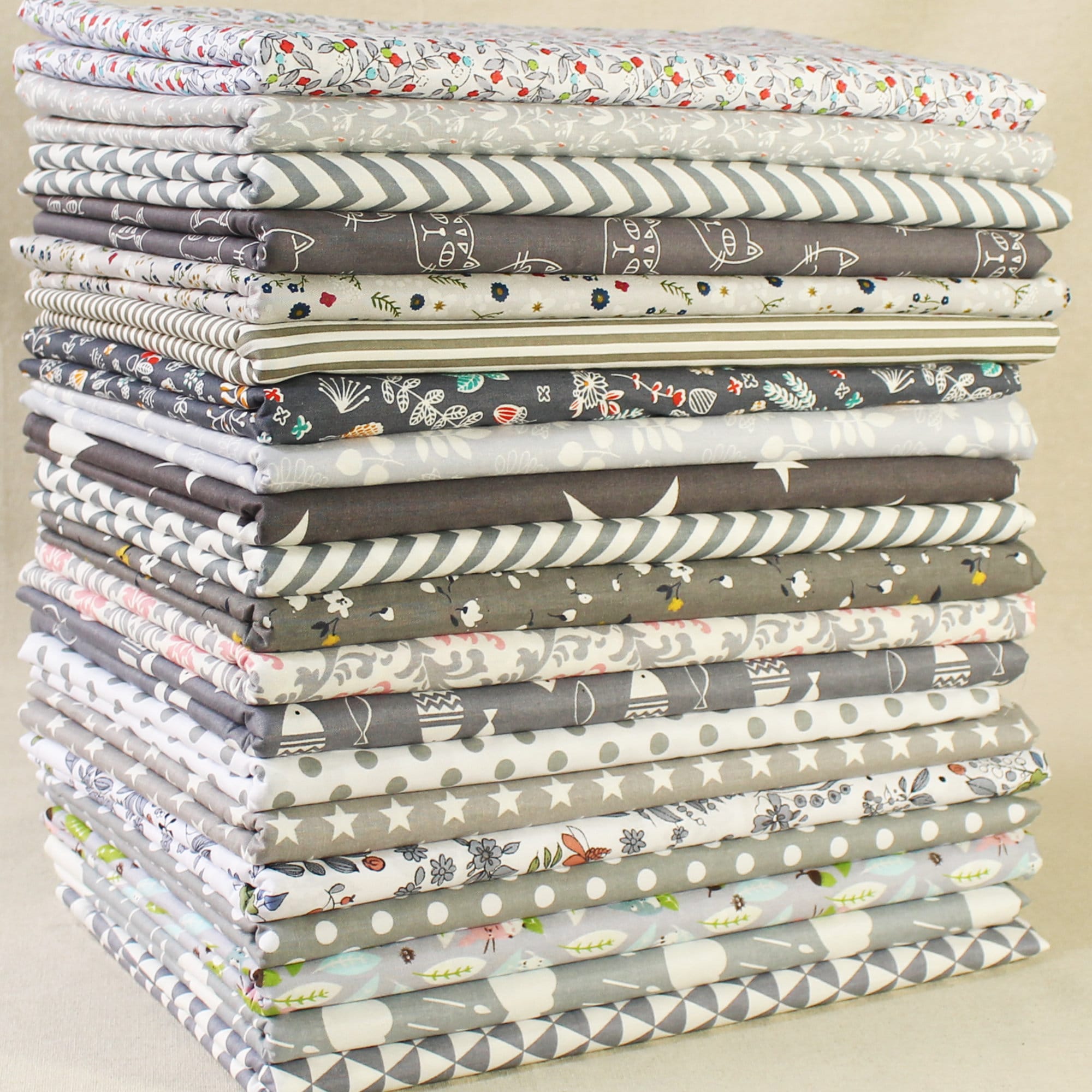Cotton Fabric Scraps,quilt Fabric Scrap Bundle,sewing Printed Fabric ...