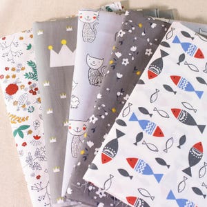 51 Assorted Charm Pack Fabric,100% Cotton Pre Cut 5 Squares,fabric ...