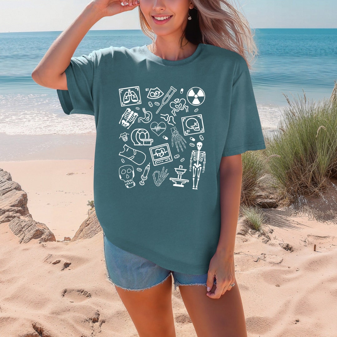 Radiology Doodles T-shirt - Etsy