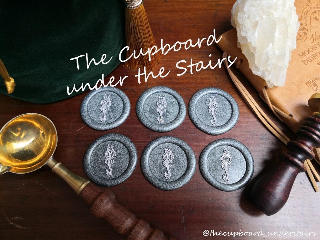 PREMADE Wizard Collection Wax Seals | Dark Logo - Set of 6 - Etsy