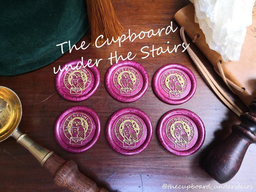 PREMADE Wizard Collection Wax Seals | Owl Post - Set of 6 - Etsy