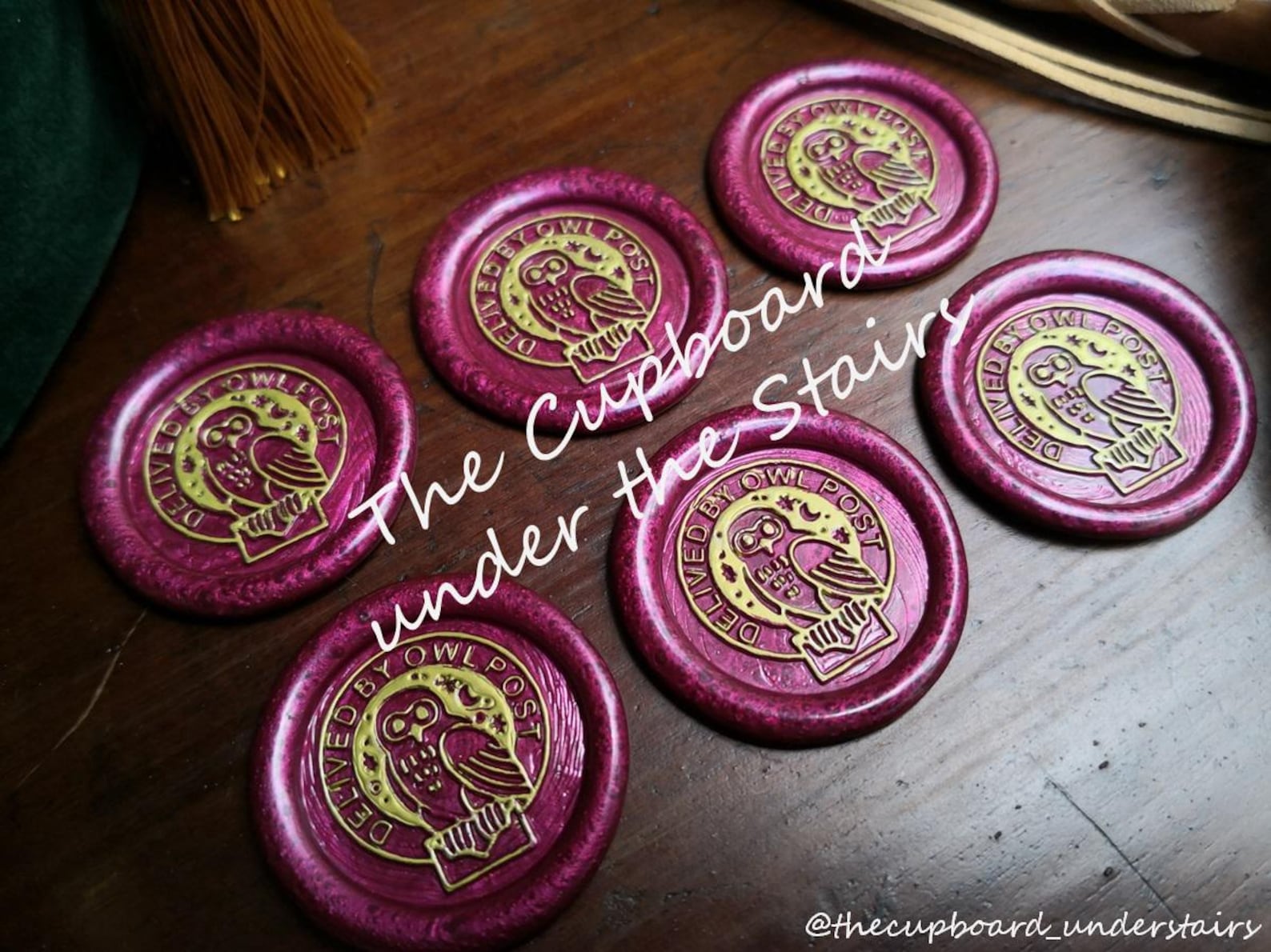 PREMADE Wizard Collection Wax Seals | Owl Post - Set of 6 - Etsy