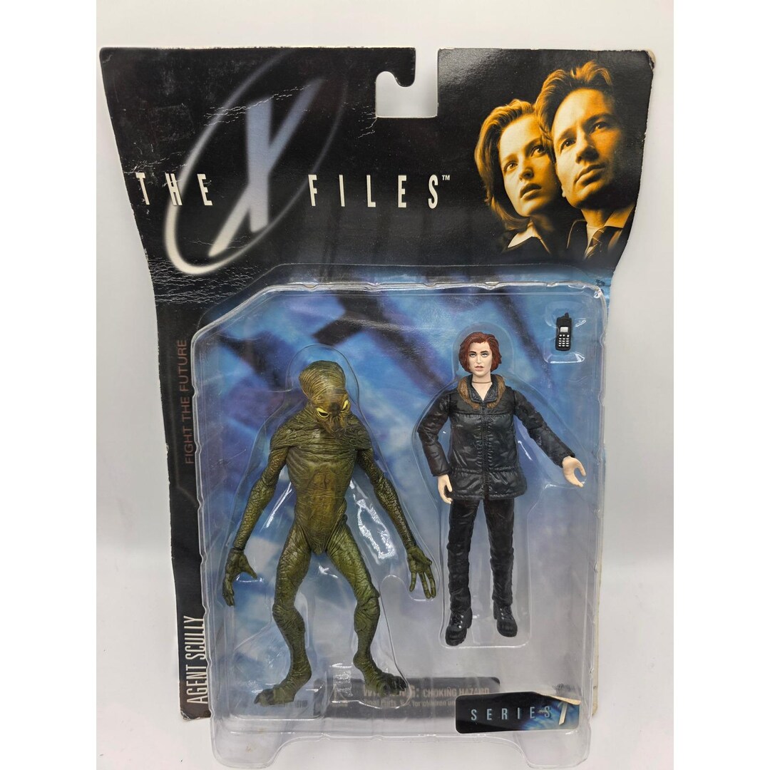 The X Files Agent Scully Monster 2 Pack Action Figure Series One Toy - Etsy