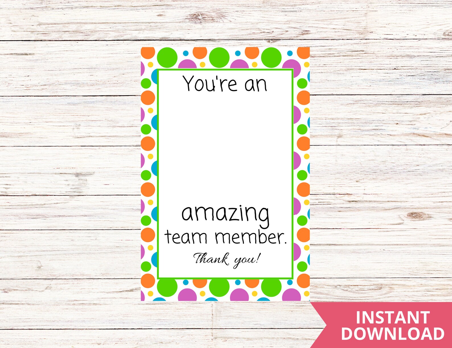You're an EXTRA Amazing Team Member Gum Tag Printable | Team ...
