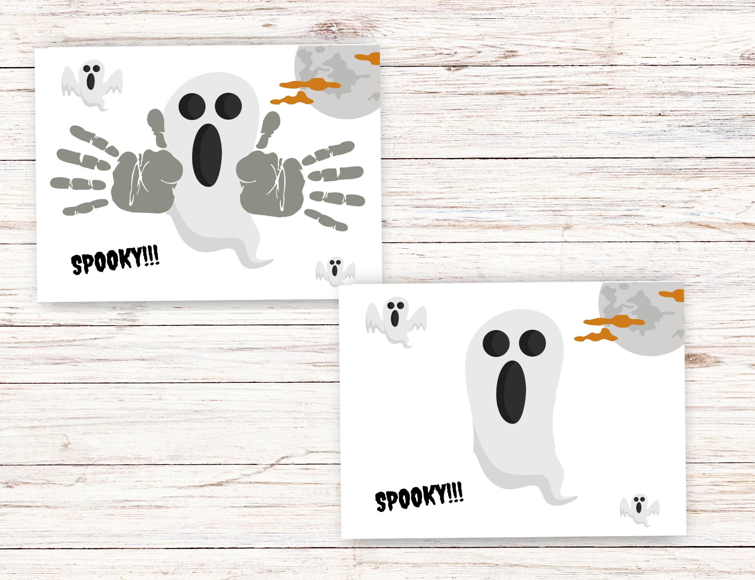 Happy Halloween Handprint Art Craft Keepsake halloween - Etsy