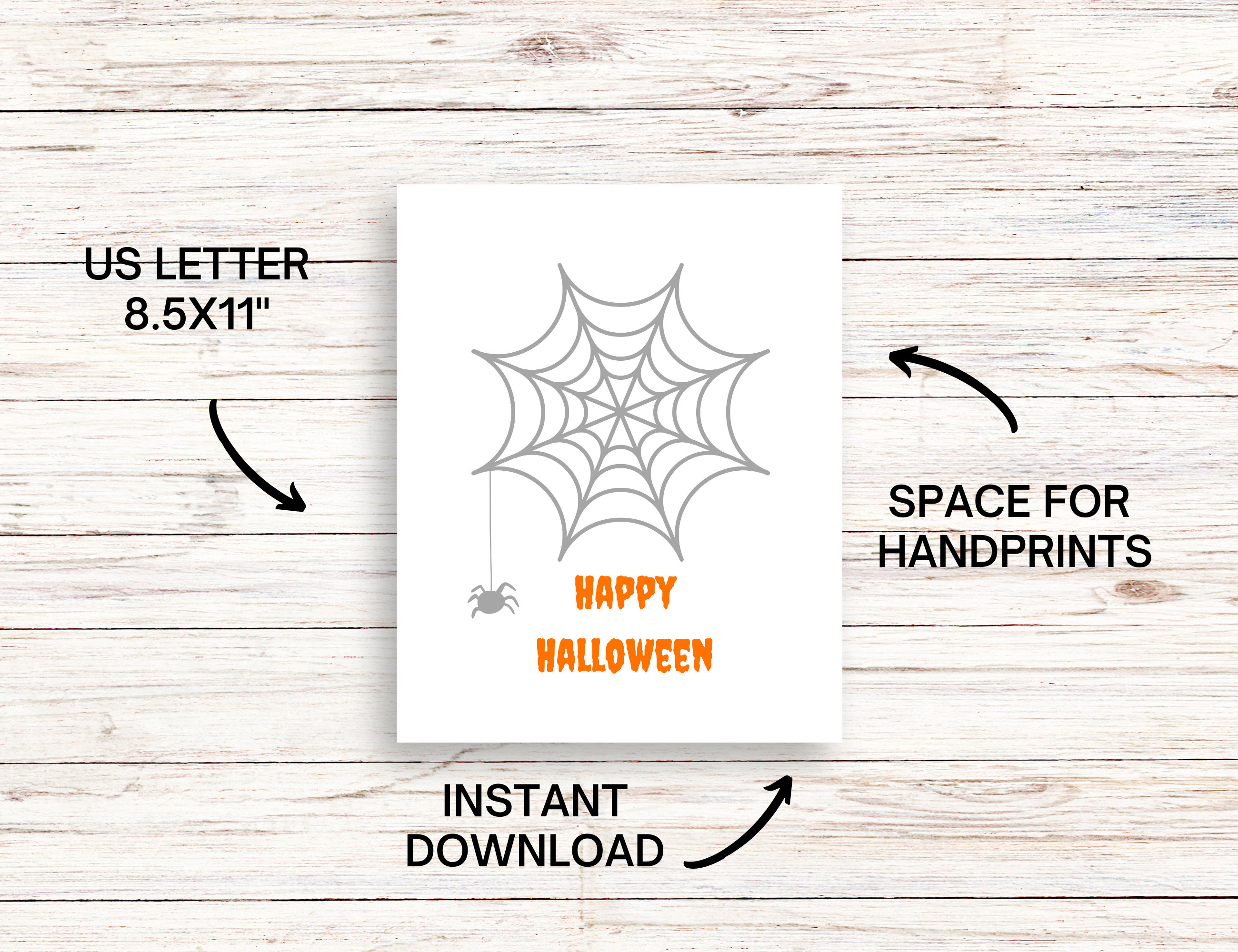 Spider Handprint Art Craft | Halloween Activities| Fall Handprint Craft ...