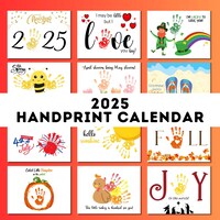 First Day of School Handprint Craft, Back to School Poem Handprint Art ...