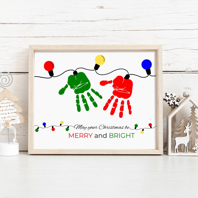 Handprint Art - Etsy