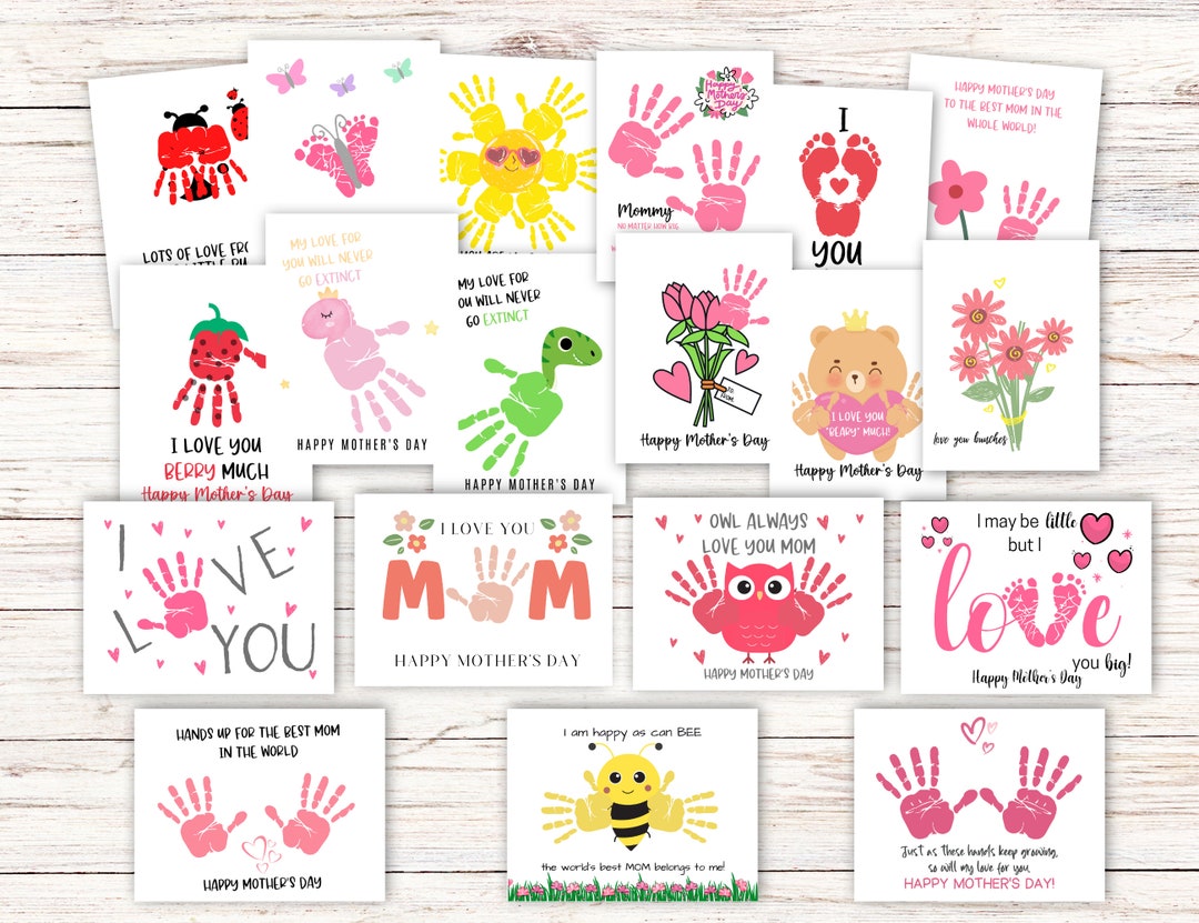 Mothers Day Handprint Bundle| Mothers Day Handprint Activity| Mothers ...