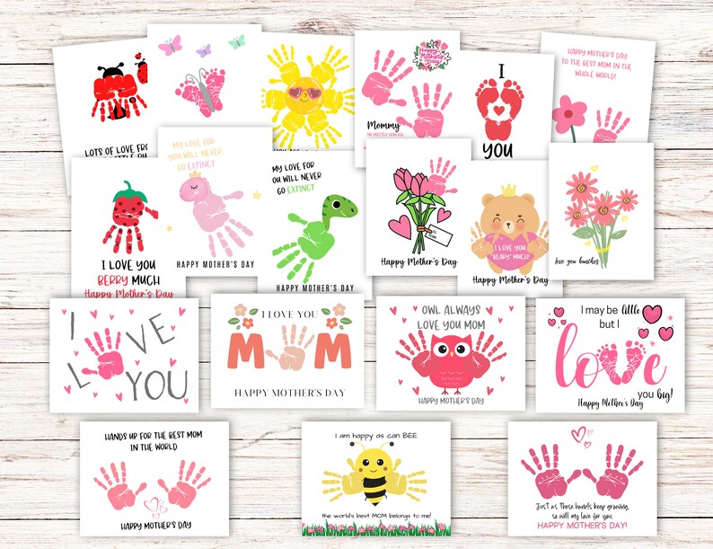 Mothers Day Handprint Bundle| Mothers Day Handprint Activity| Mothers ...