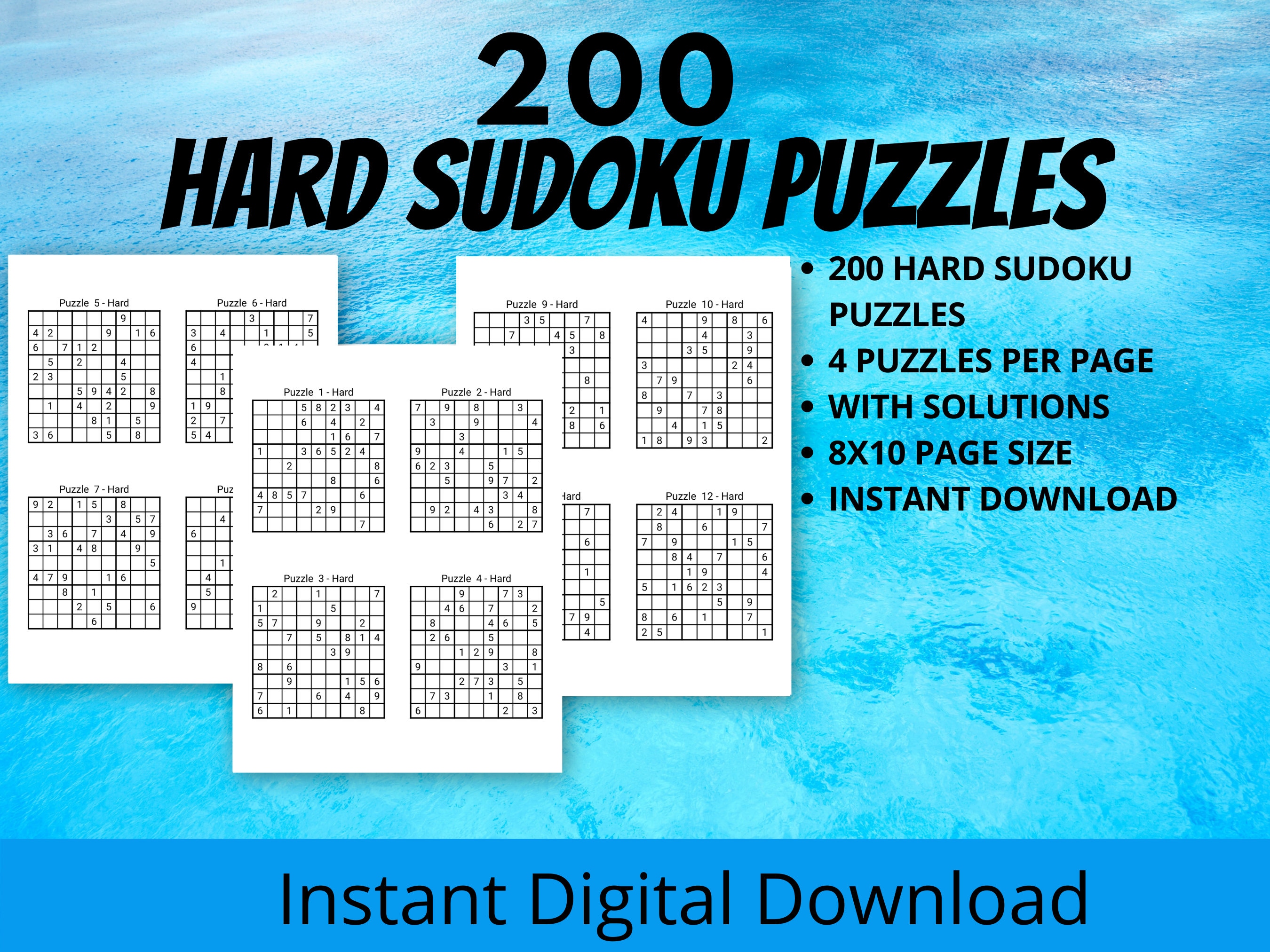Difficult Sudoku Printable