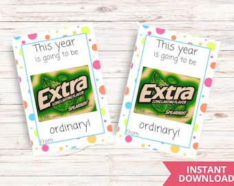 Extra Gum Printable - Etsy
