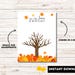 Fall Handprint Art Jesus |christian Fall Handprint Printable | Fall ...