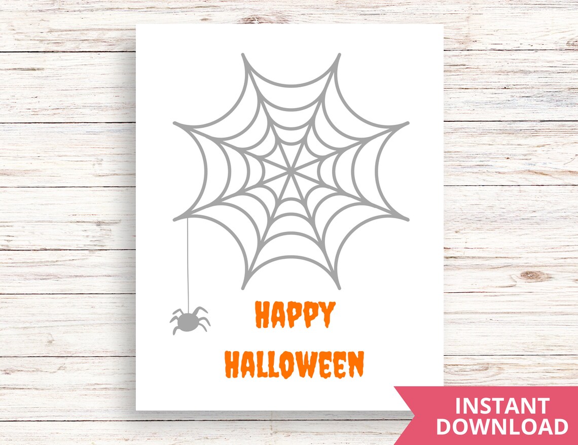Spider Handprint Art Craft | Halloween Activities| Fall Handprint Craft ...