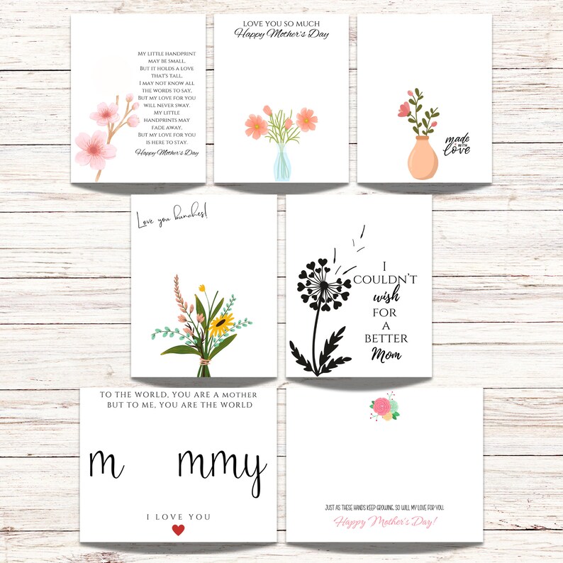 Mothers Day Handprint Bundle| Memory Keepsake | Footprint Keepsake ...