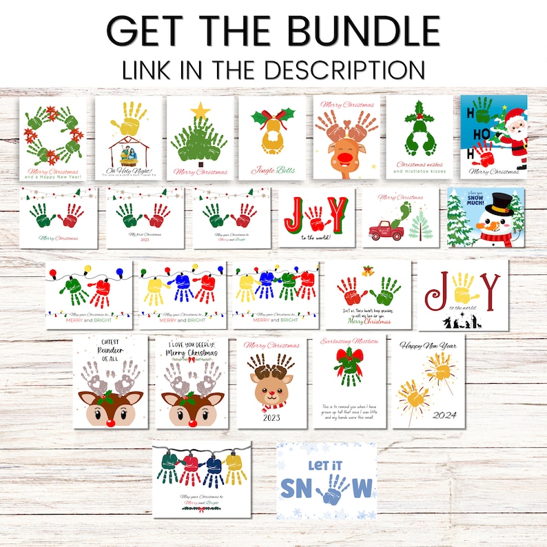 Christmas Handprint Art Preschool Craft | Kids, Baby, Toddler Daycare ...