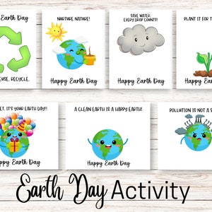 Earth Day Printables Preschool |earth Day Printable Activities | Earth ...