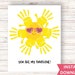 You Are My Sunshine Handprint Art Craft | Baby Handprint Craft ...
