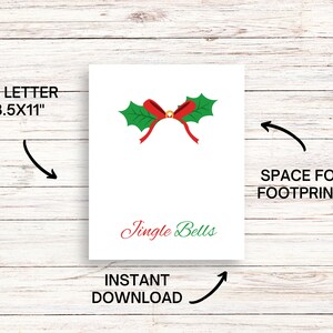 Christmas Bell Footprint Art Craft Keepsake |christmas Footprint Ideas ...
