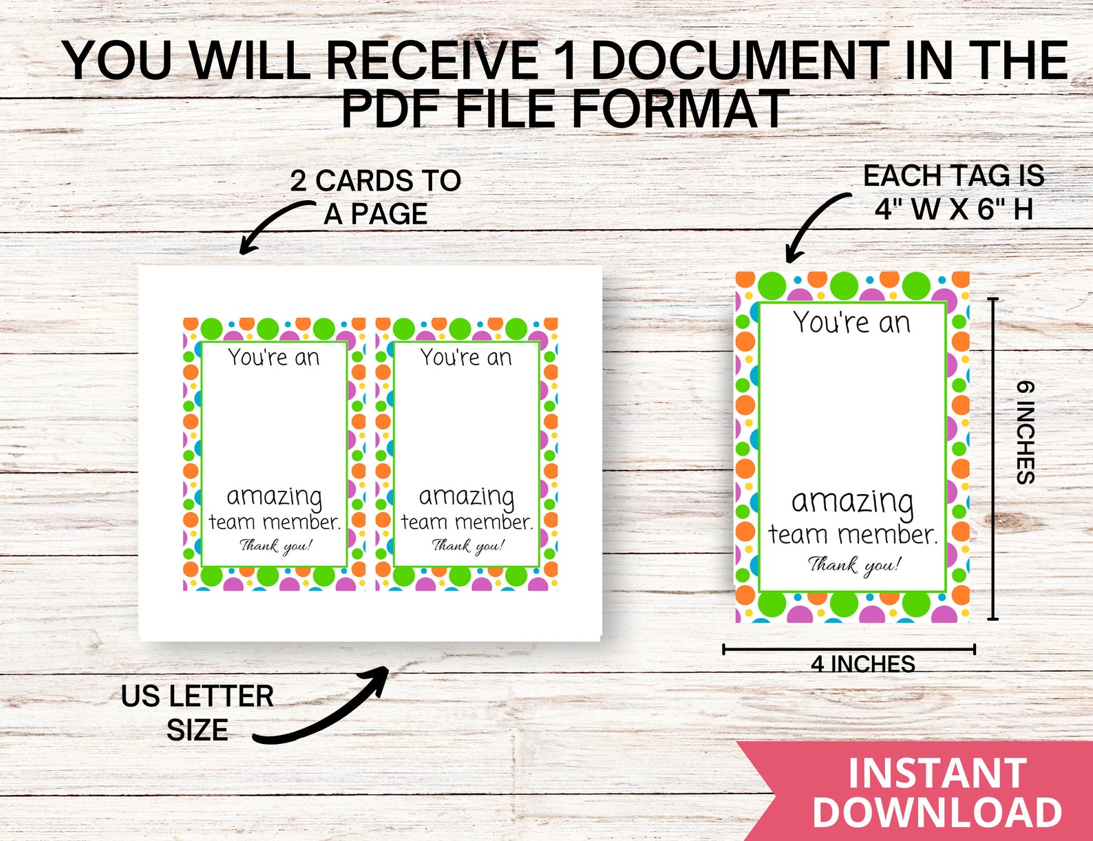 You're an EXTRA Amazing Team Member Gum Tag Printable | Team ...