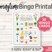 Springtime Bingo Printable| Spring Bingo | Springtime Bingo | Printable ...