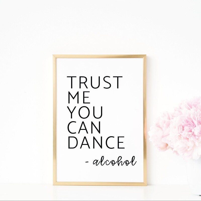 You Can Dance Sign - Etsy