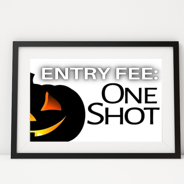 1 Shot Entry Fee - Etsy
