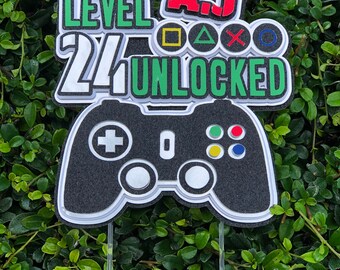 Level up Topper - Etsy