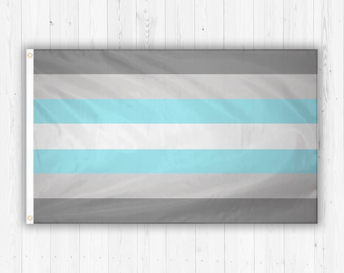 Demiboy Pride LGBT Flag 3x5 Feet - Etsy