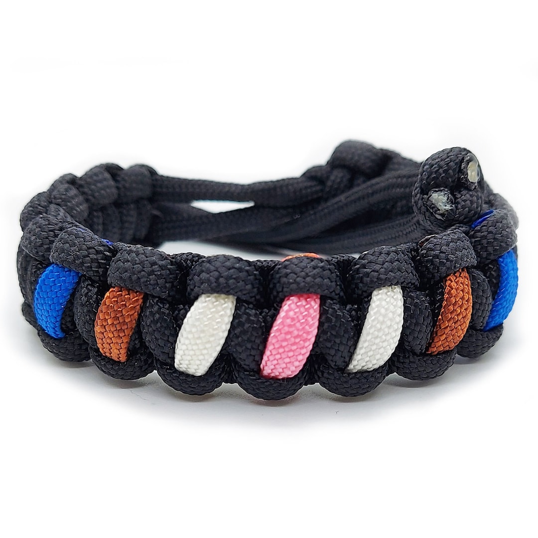Tomboy Flag Adjustable Paracord Bracelet LGBT - Etsy