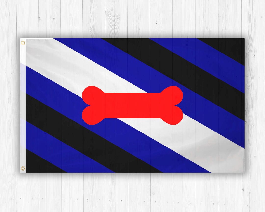 Puppy Pride Pup Play Leather LGBT Flag 3x5 Feet - Etsy