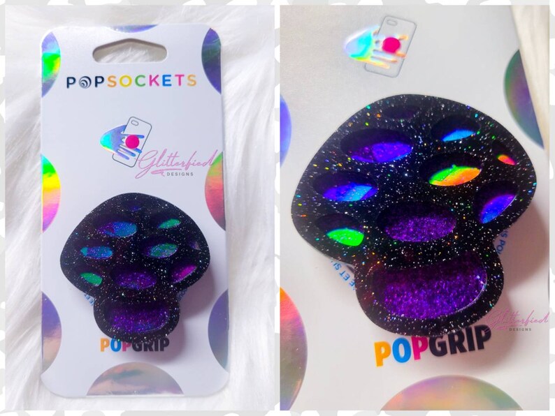 Mushroom Popsocket Popgrip Holographic Popsocket - Etsy